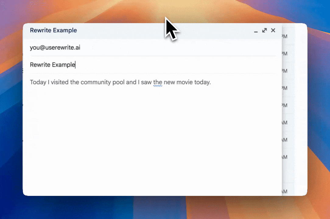 Rewrite AI - AI-Powered Writing Assistant Chrome Extension